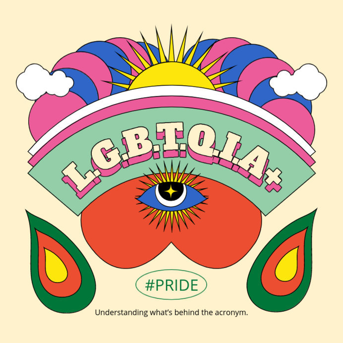 Placeit - Instagram Post Template for an LGBT Pride Carousel