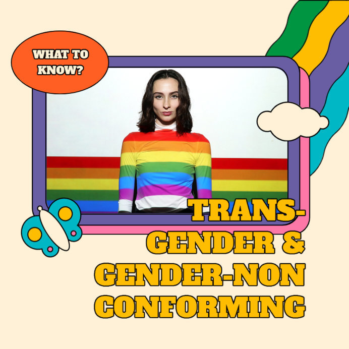 Placeit - Instagram Post Template for a Carousel With an LGBTQ Pride Theme