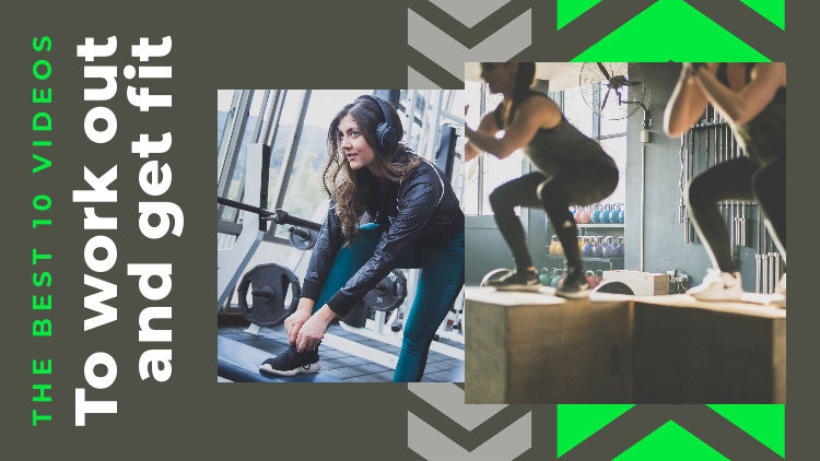 Placeit - Fitness-Themed YouTube Thumbnail Design Template for Workout ...