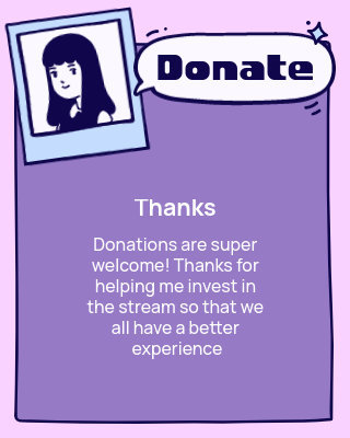 Placeit - Twitch Panel Template for Donations Information with an ...