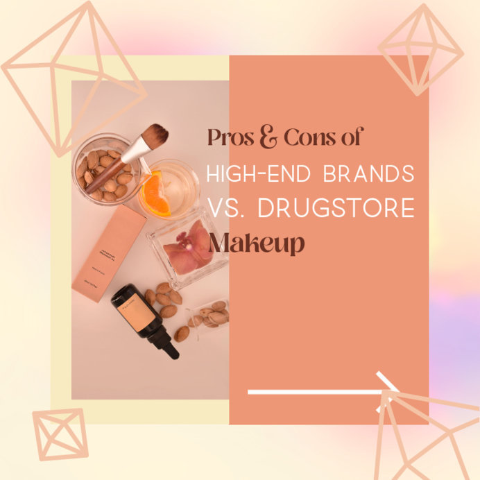 Placeit - Instagram Post Template Featuring a Pros and Cons Makeup Carousel