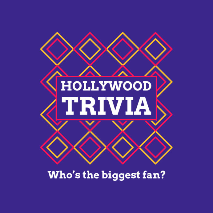 Placeit - Logo Maker for a Hollywood Trivia Board Game