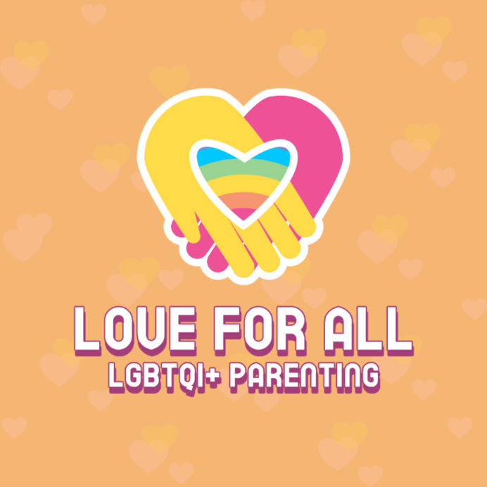 Placeit - Online Logo Template for an LGBTQ Parenting Support Group