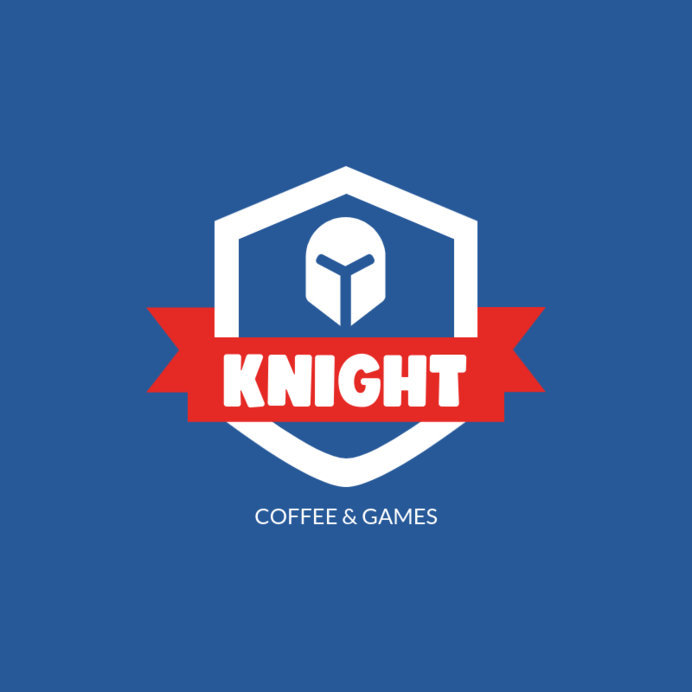 Placeit - Medieval-Inspired Logo Template for a Board Game Cafe
