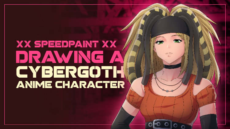 Placeit - YouTube Thumbnail Design Generator for an Anime Drawing Tutorial