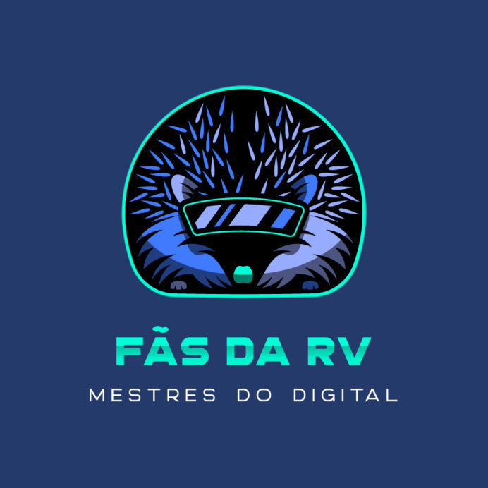 Placeit - Virtual Reality Studio Logo Template Featuring a Hedgehog Graphic