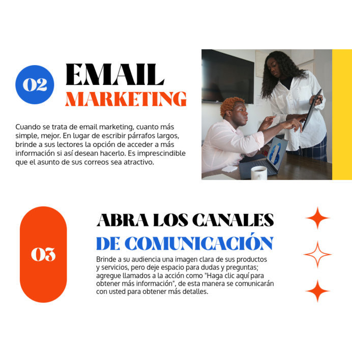 Placeit - Instagram Post Template Featuring Tips for Email Marketing ...