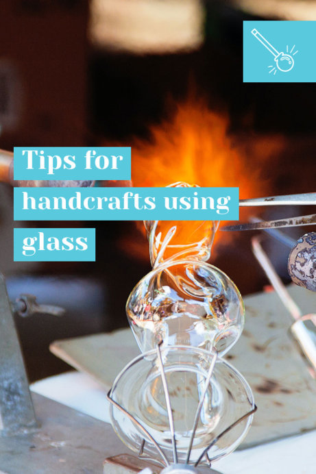 Placeit - Pinterest Pin Maker With Handcrafts Glass Tips