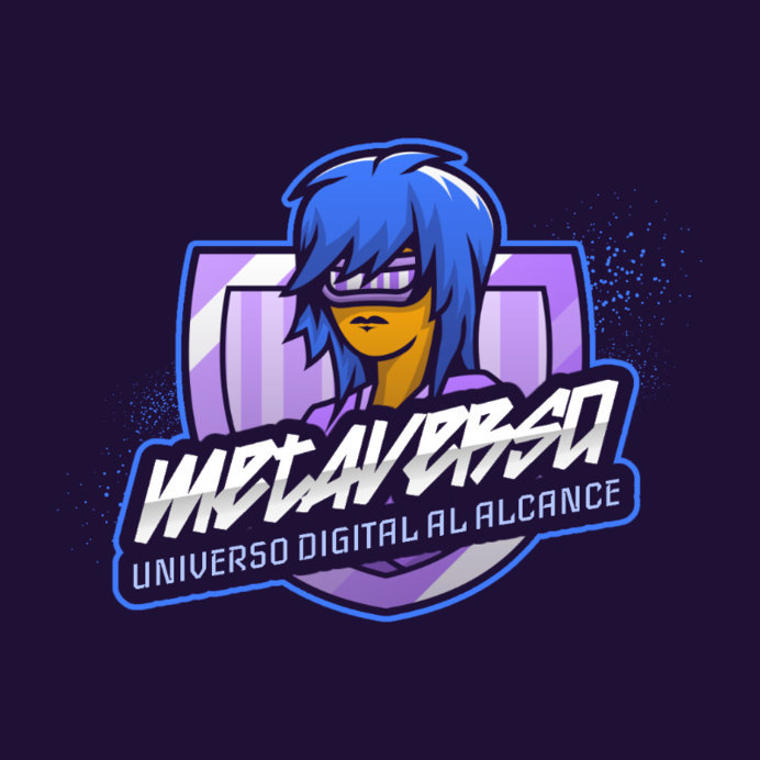 Placeit - Emblem Logo Template of a Digital Female Character