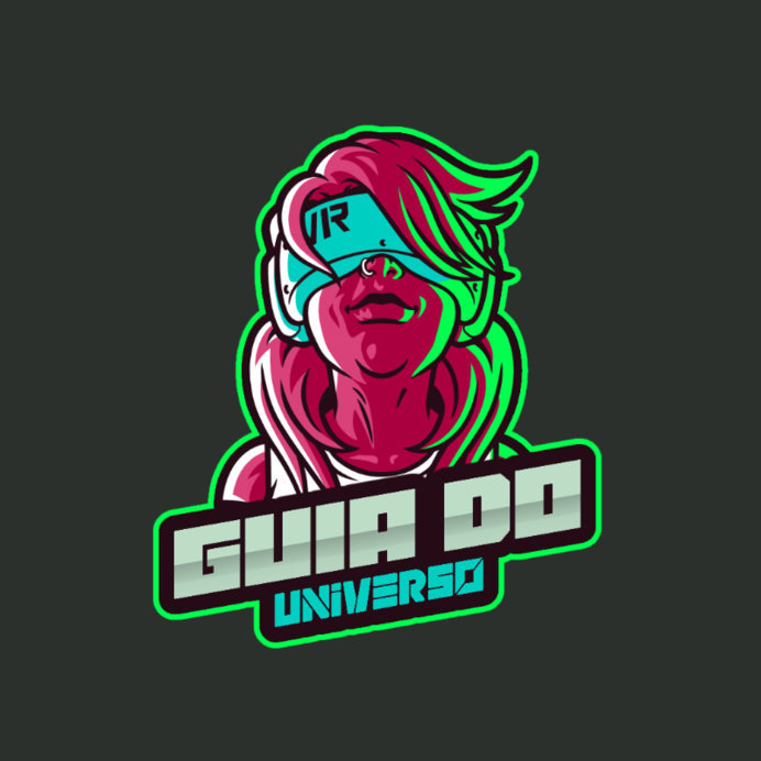 Placeit - Gaming Logo Template with a Character Wearing a Virtual ...