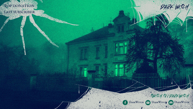 Placeit - Haunted-Themed Twitch Overlay Design Creator for Horror Streamers