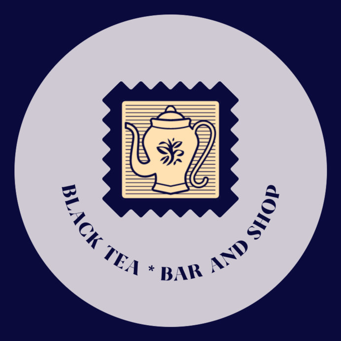 Placeit - Tea House-Themed Sticker Design Generator With a Teapot Graphic