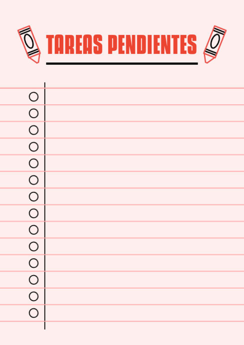 Placeit - To-Do List-Themed Flyer Generator for Back-To-School