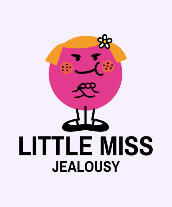 Placeit - T-Shirt Design Template Featuring a Little Miss Meme Inspired ...