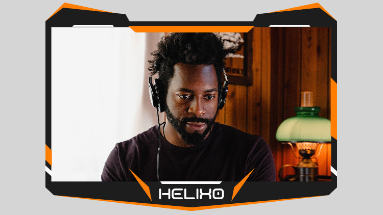 Placeit - Webcam Frame OBS Stream Overlay Maker Featuring a Modern Style