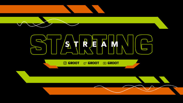 Placeit - Overlay Design Maker for Twitch Screens Featuring Futuristic ...