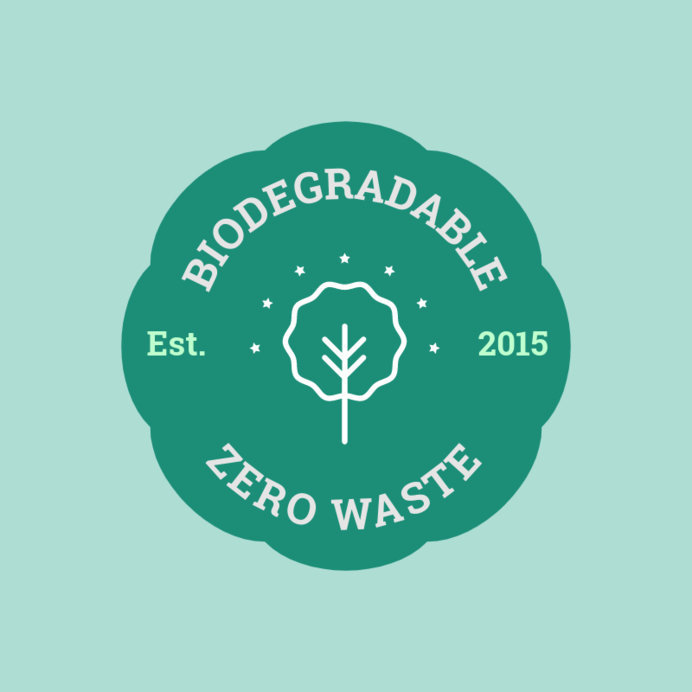 Placeit - Logo Template for a Biodegradables Products Store with a ...