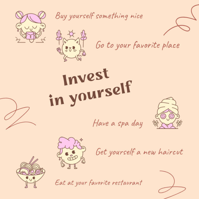 Placeit - Instagram Post Generator Featuring Positive Affirmations for ...