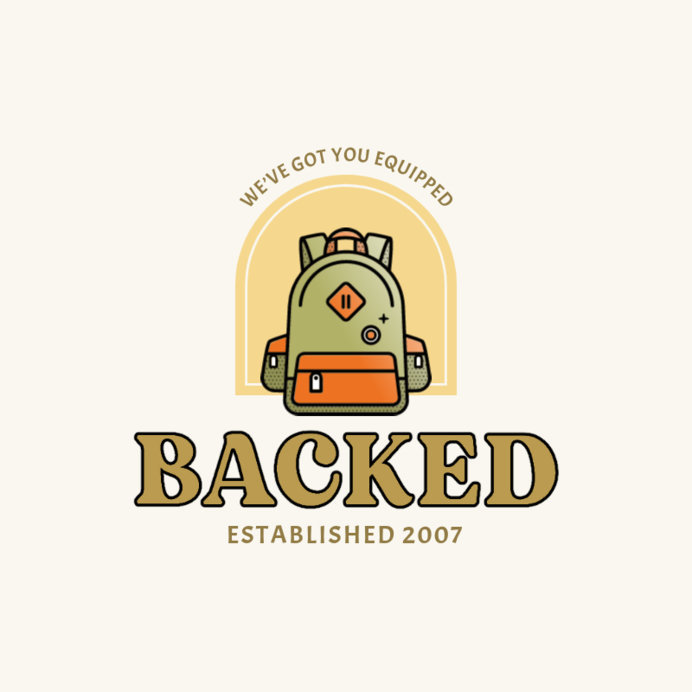 Placeit - Online Logo Template for Dropshipping Backpack Shops