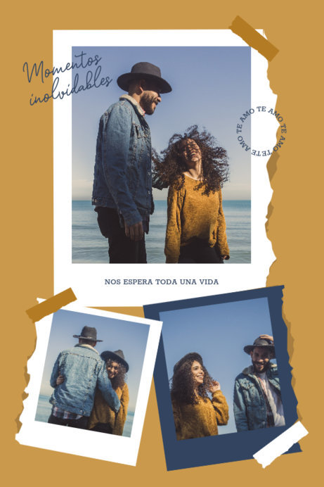 Placeit - Collage-Themed Art Print Design Creator to Share Memory Photos