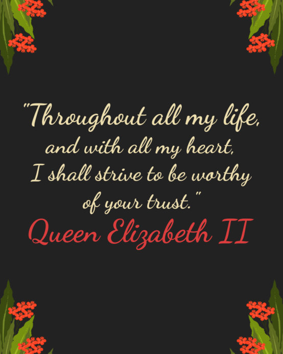 Placeit - Instagram Post Template Featuring a Queen Elizabeth’s Quote