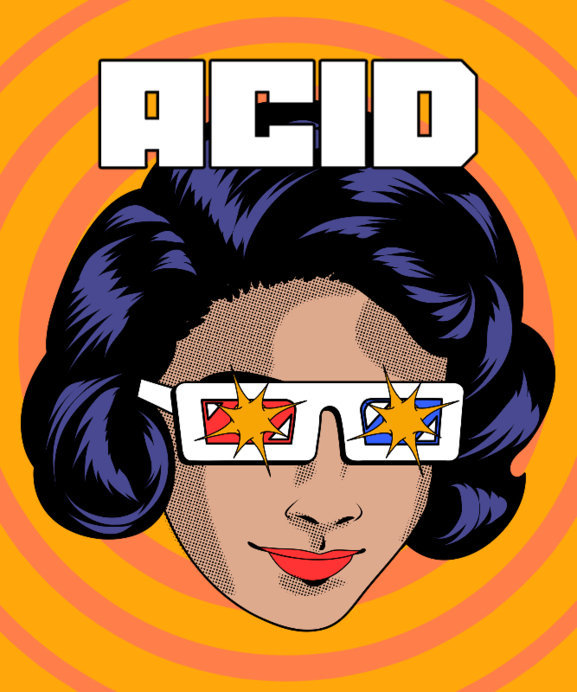 Placeit - Cool T-Shirt Design Template Featuring an Illustrated Woman ...