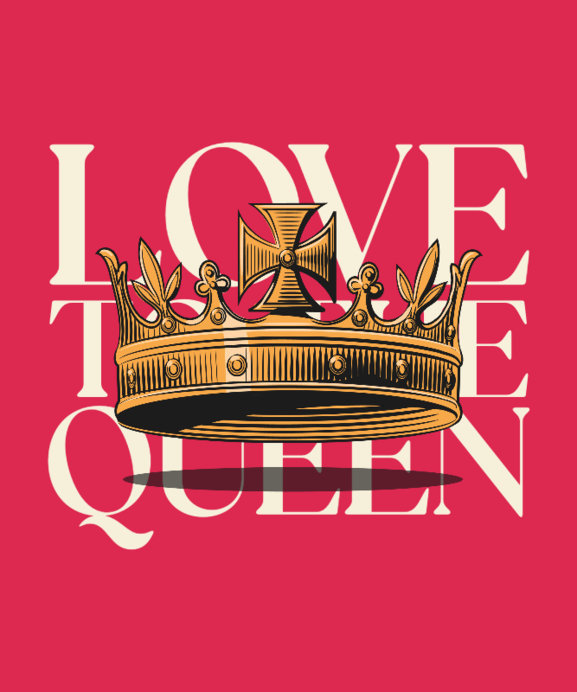 Placeit - Monarchy-Themed T-Shirt Design Creator Featuring a Royal ...