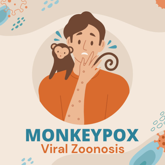 Placeit - Instagram Post Maker Featuring Illustrations for a Monkeypox ...
