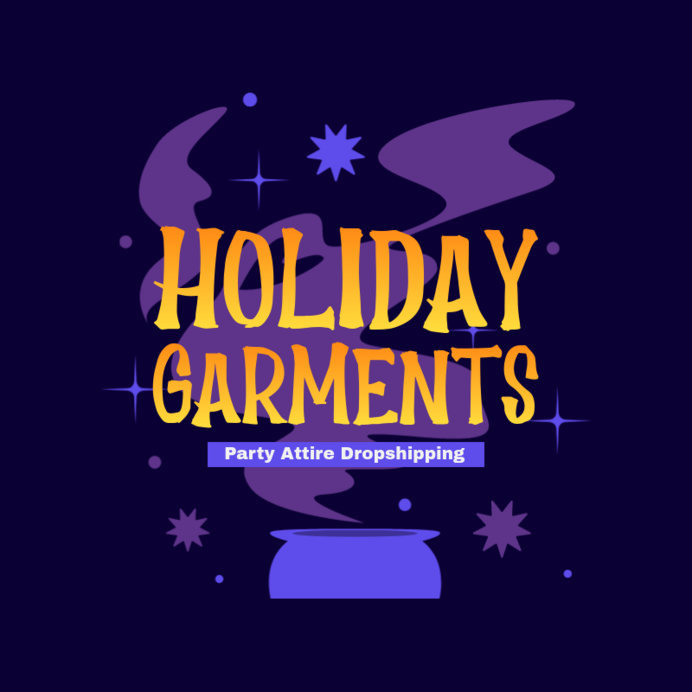 Placeit - Logo Template for a Halloween-Themed Party Costumes Store