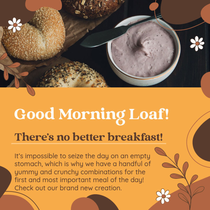Placeit - Instagram Post Generator to Promote a Sandwich Breakfast