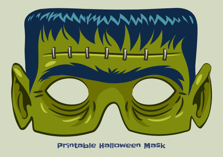 Placeit - Halloween Mask Design Creator for a Monster Costume