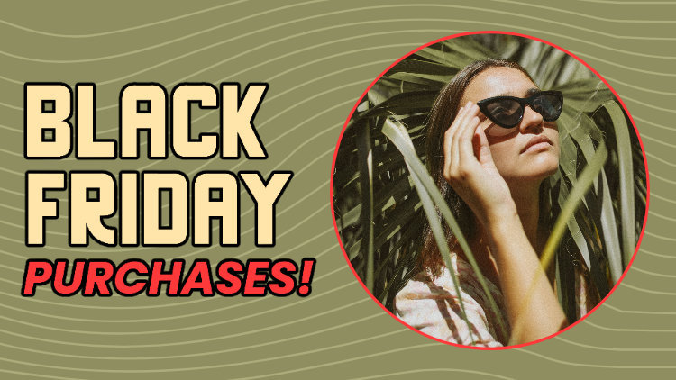 Placeit - YouTube Thumbnail Maker for a Black Friday's Purchases Unboxing