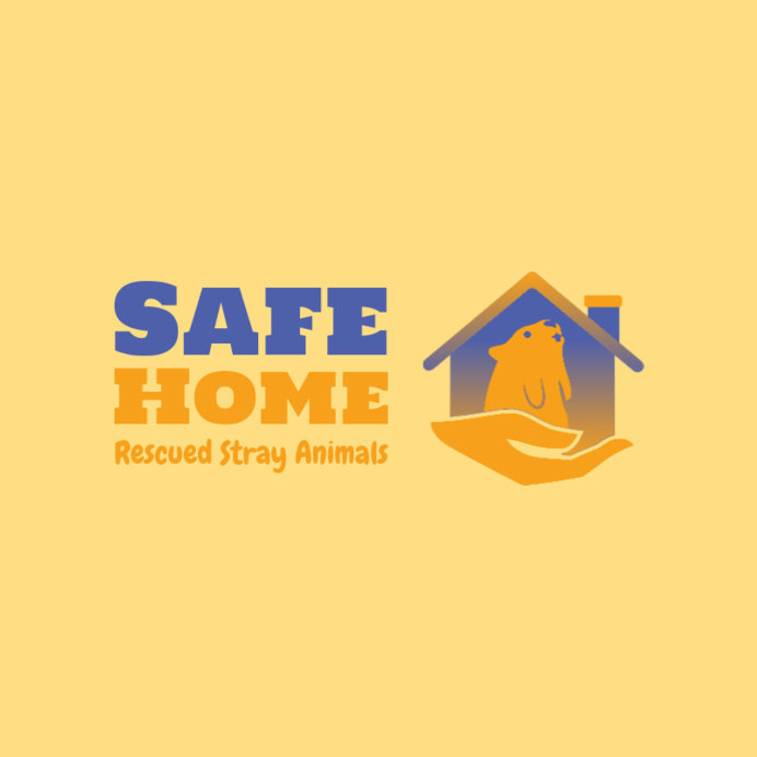 Placeit - Logo Creator for a Rescued Stray Animals Home