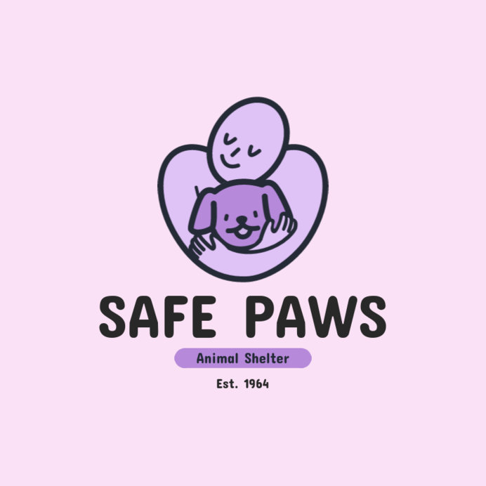 Placeit - Online Logo Creator for a Stray Dogs Shelter