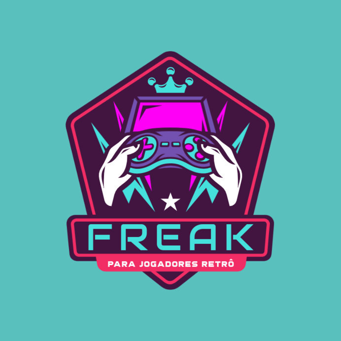 Placeit - Logo Creator for a Retro Gaming Club with an Illustrated ...