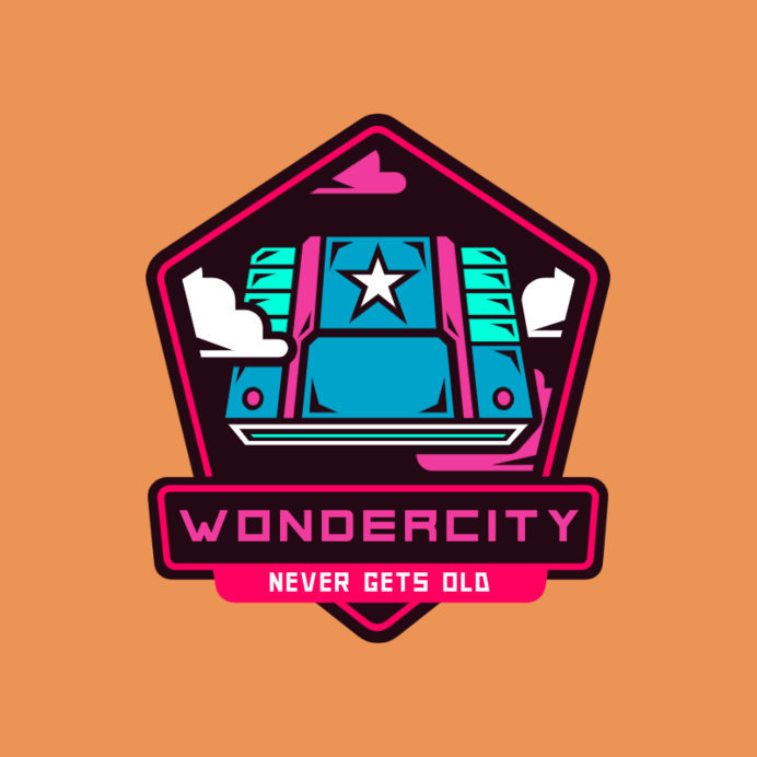 Placeit - Logo Template for a Retro Video Games Club with a Vintage ...