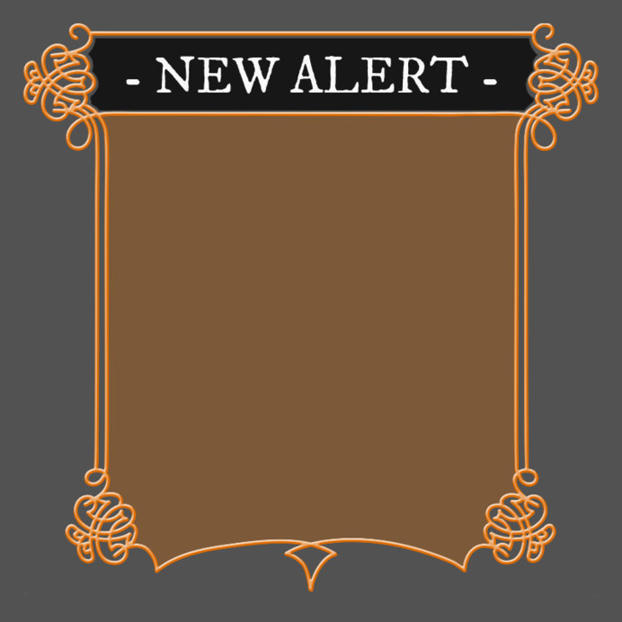 Placeit - Twitch Alert Box Maker Featuring Elden Ring-Inspired Graphics