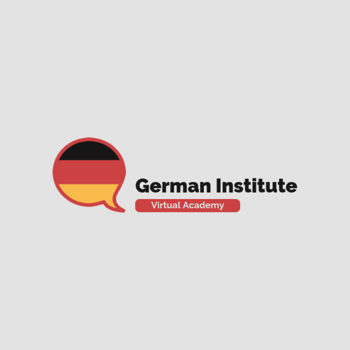 Placeit - Logo Template for a German Online Institute