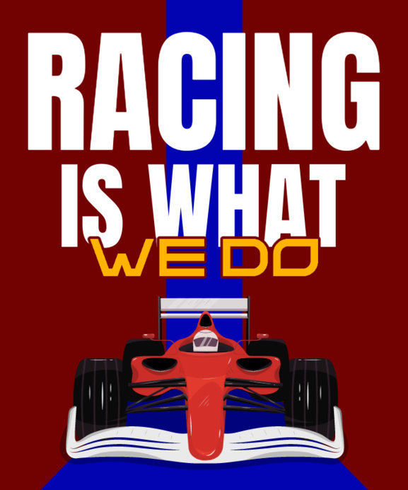 Placeit - Formula One-Inspired T-Shirt Design Maker Featuring a Car ...
