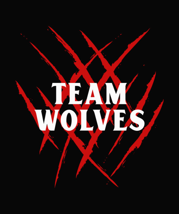 Placeit - Team Wolves T-Shirt Design Maker With a Twilight-Inspired Theme