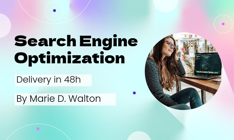 Placeit - Gradient Fiverr Gig Image Generator for a SEO Job