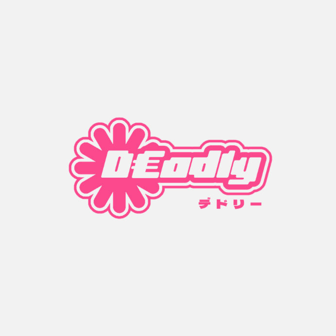 Placeit - Typography Logo Generator for a Y2K-Themed Music Artist