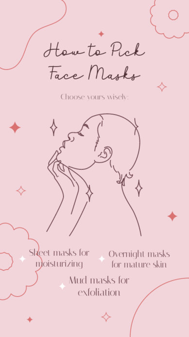 Placeit - Instagram Story Template With a Guide to Pick the Right Face Mask