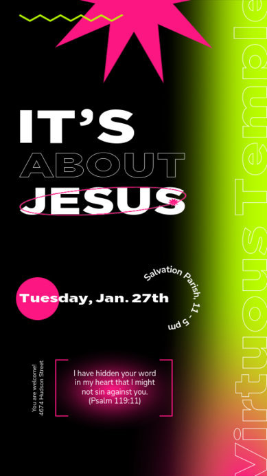 Placeit - Instagram Story Generator with a Christianity Theme for a ...