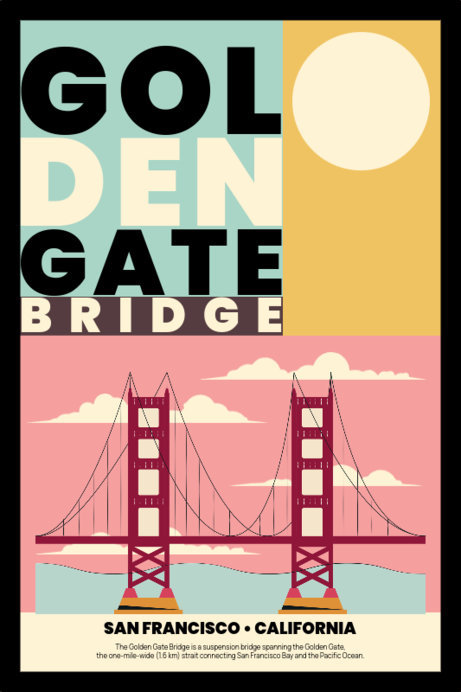 Placeit - Fact-Themed Front Postcard Design Generator With a Golden ...