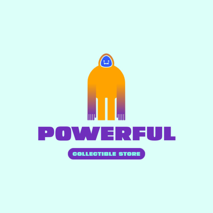 Placeit - Logo Template for a Collectible Store With a Monster Icon