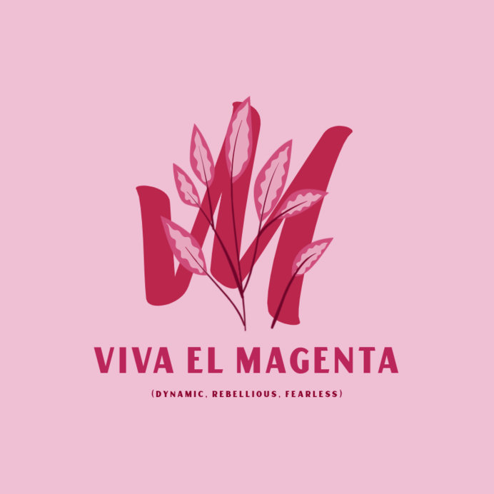 Placeit - Magenta-Themed Logo Maker for a Plant Shop