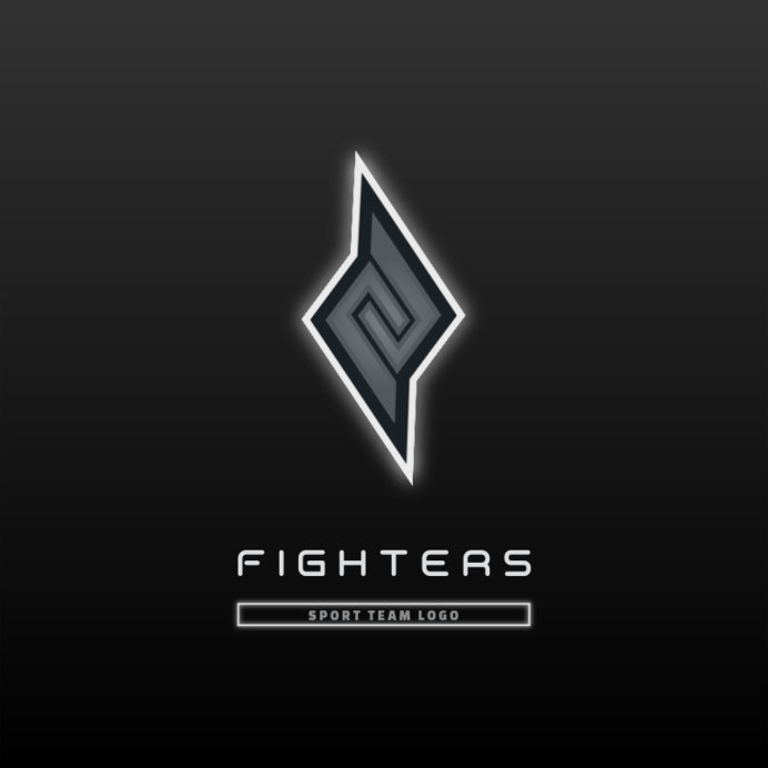 Placeit - Logo Creator for a Sports Team Featuring a Bolt-Shaped Icon