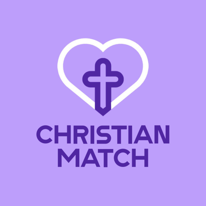 Placeit - Logo Template for a Christian Partner-Matching App
