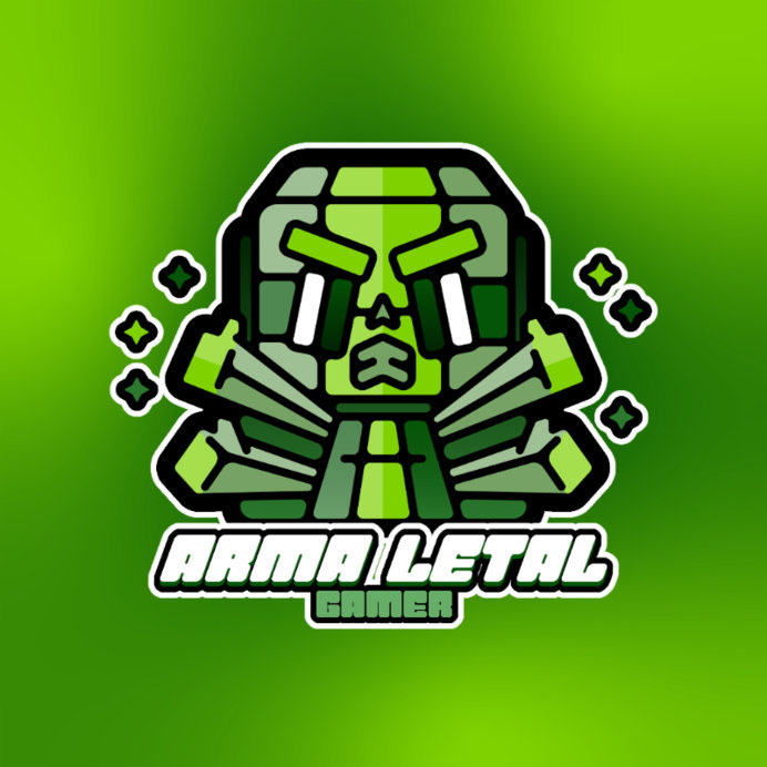 Placeit - Gaming Logo Template with an Illustrated Monster Graphic ...